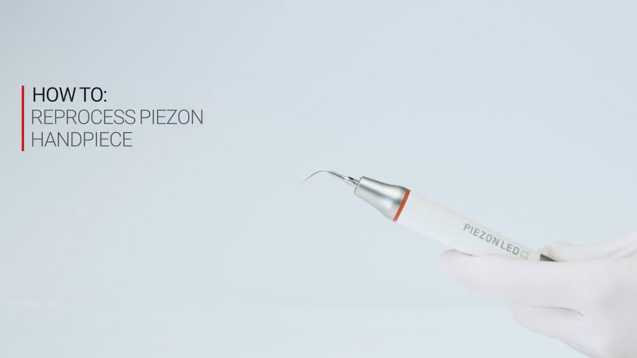 How To: Reprocess the PIEZON® Handpiece - EMS - AIRFLOW® Dental Spa